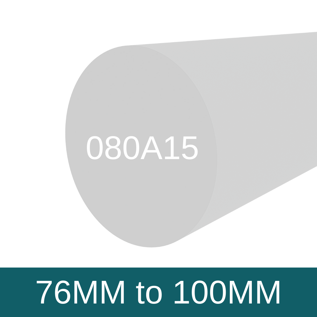 080A15 (76-100mm) 080A15 Bright Bar Engineering Bar