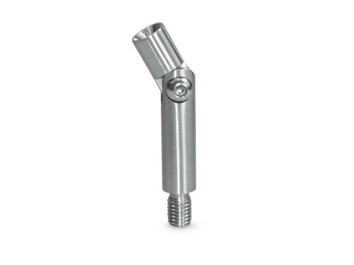 Adjustable Handrail Stems - Model 0315 Stainless and Glass